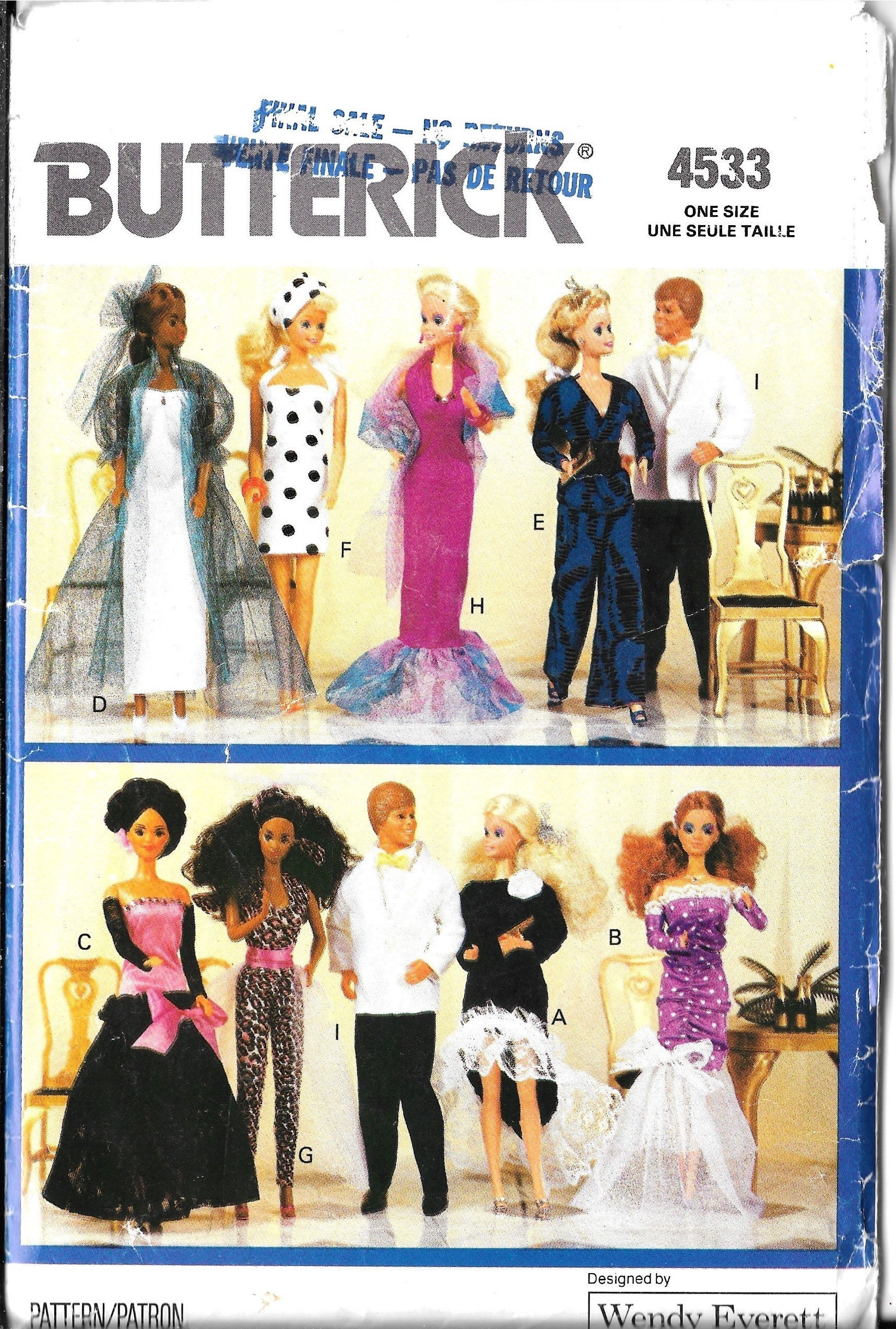 Barbie Ken Fashion Dolls Patterns Mego Dolls Darci Superstar Wedding ...