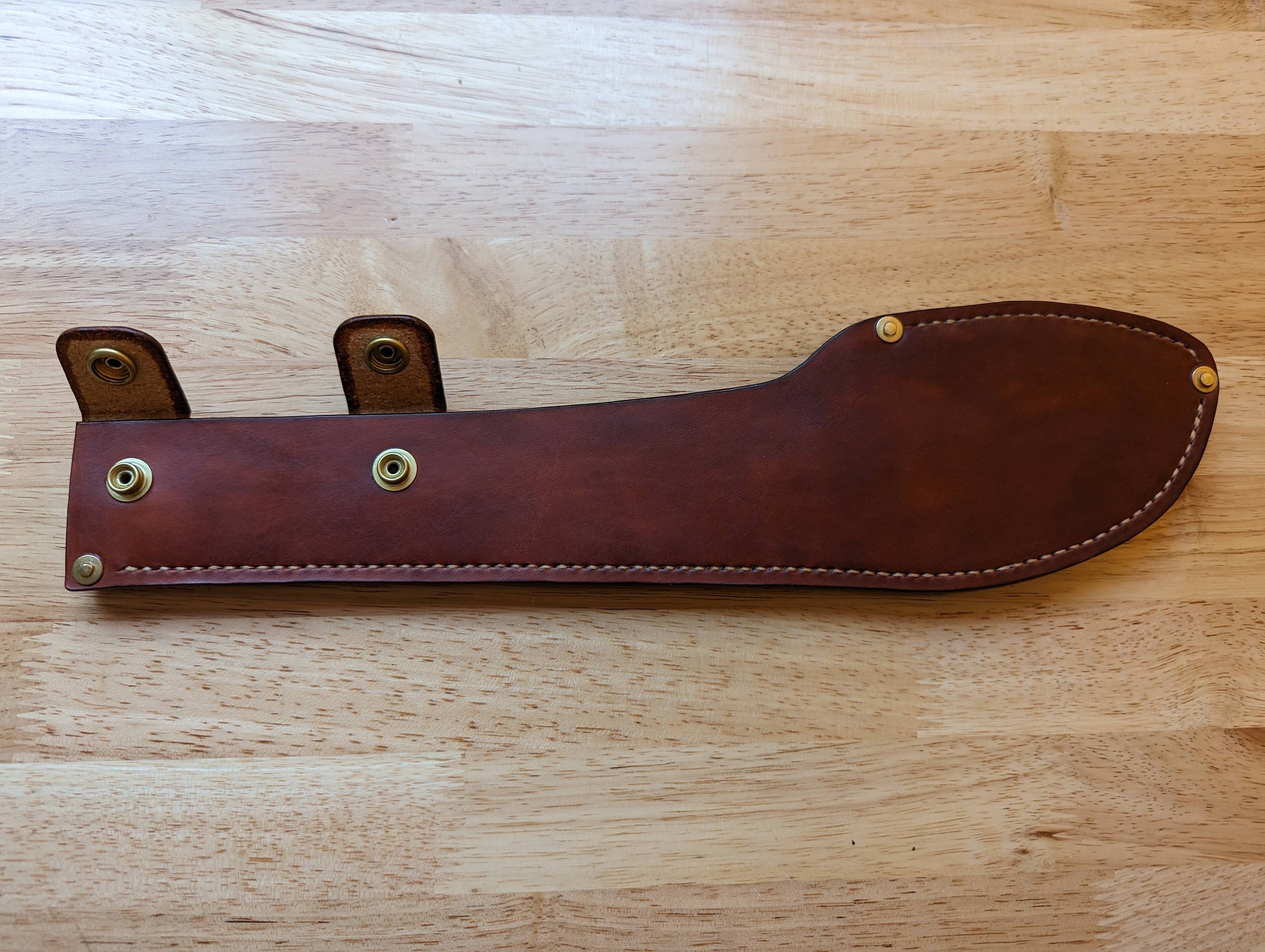 Tramontina Bolo Machete Leather Knife Sheath Cover Brown With - Etsy