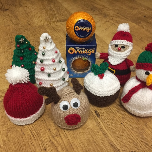 Chocolate Orange Covers Knitting Pattern - Etsy UK