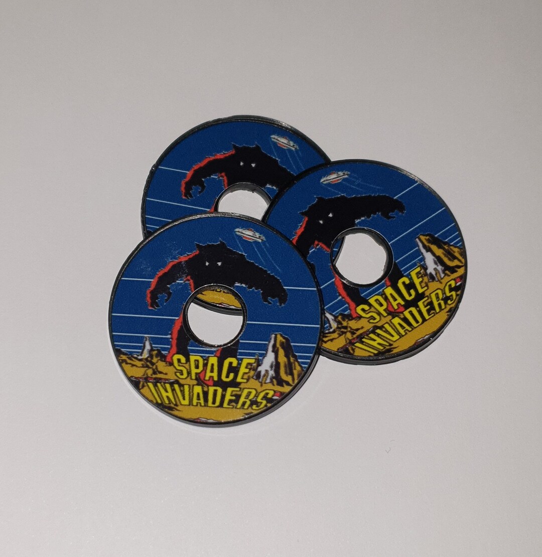 Space Invaders - Arcade1up / Sanwa Joystick Dust Cover for Arcade ...