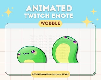 Animated GIF Cute Nessie Bongo Tap Emote for Twitch Streamers, Discord ...
