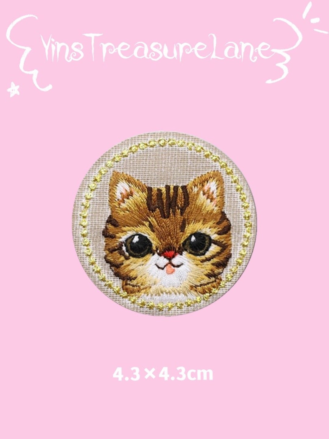 Cat Patch / Meow Patches / Animal Farm / Kids Clothes / DIY Materials ...