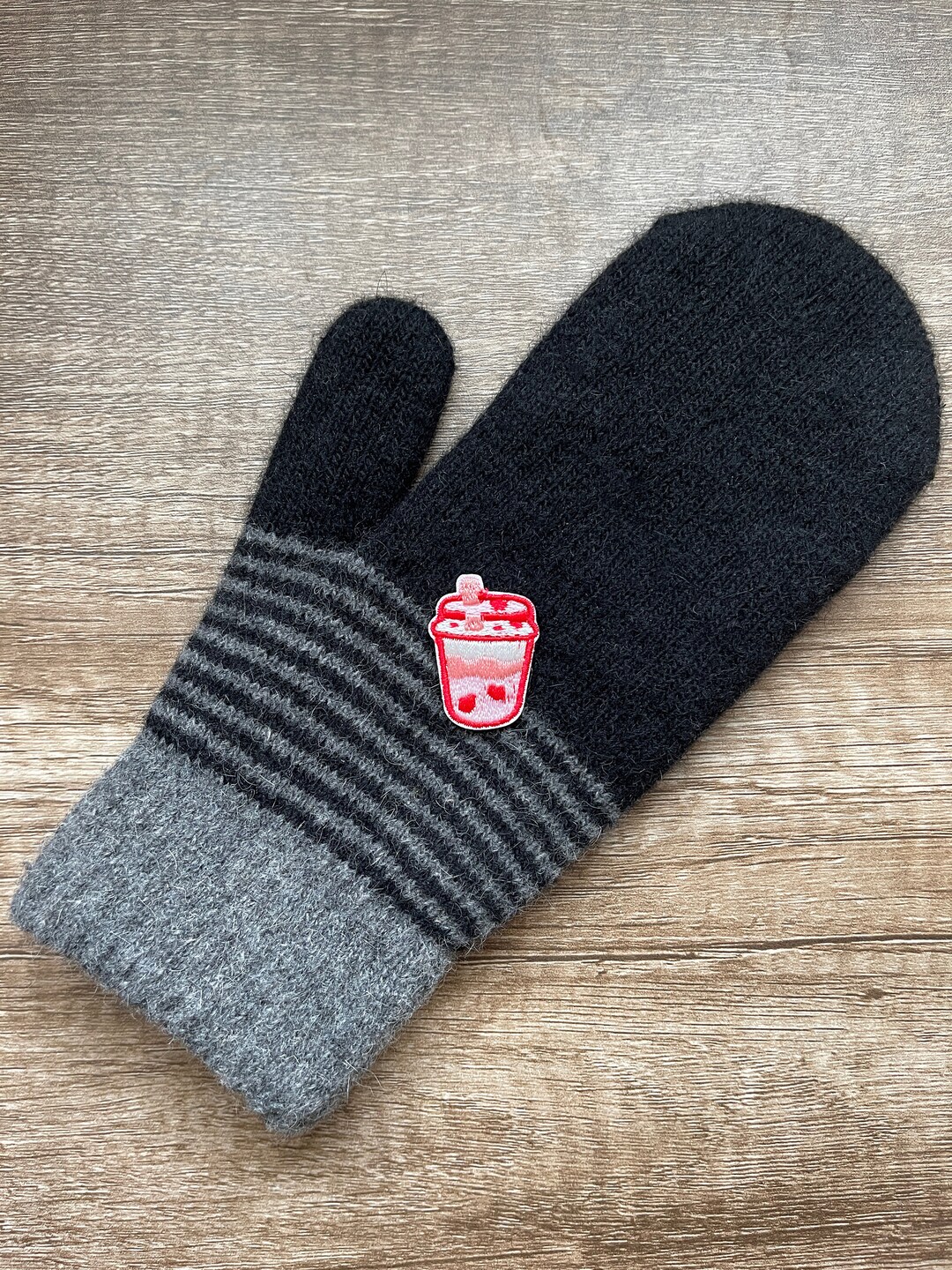 Bubble Tea / Drink Patch / Kawaii Embroidered Patches / Cute Embroidery ...