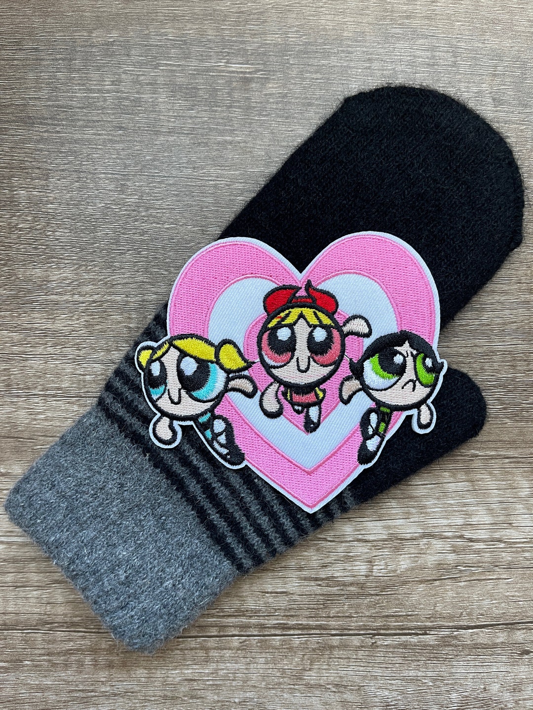 Powerpuff Girls Beauty Girl Cute Baby Young Lady Kawaii Patch Round ...