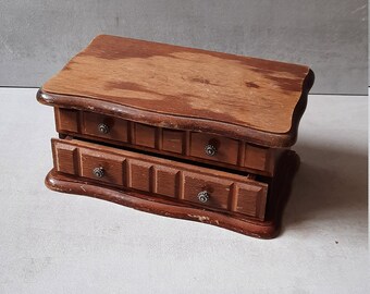 Brown Music Box | Etsy