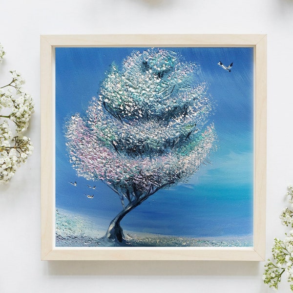 Impasto Tree - Etsy