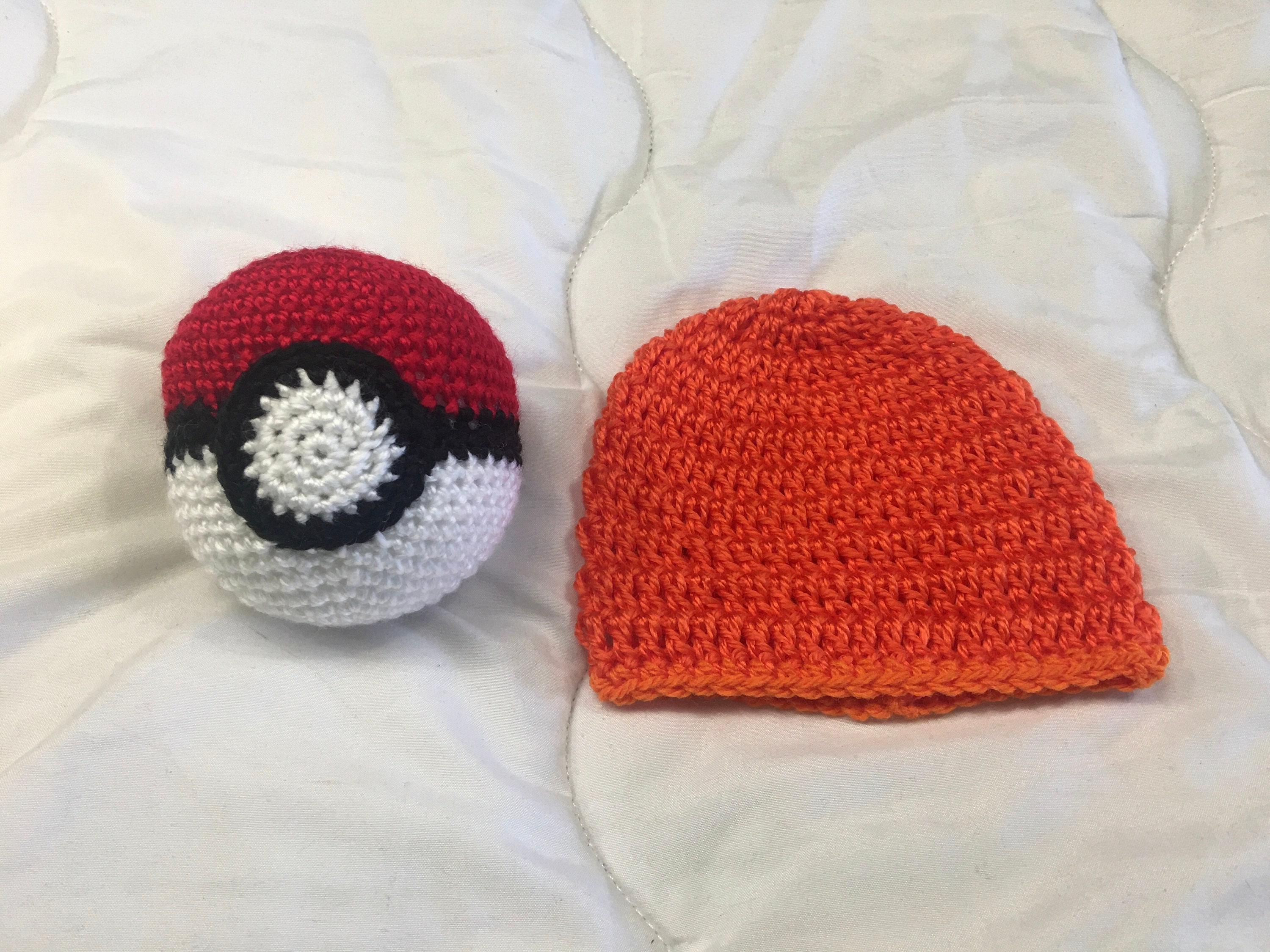 Pokémon Crocheted Baby Beanies - Etsy Australia