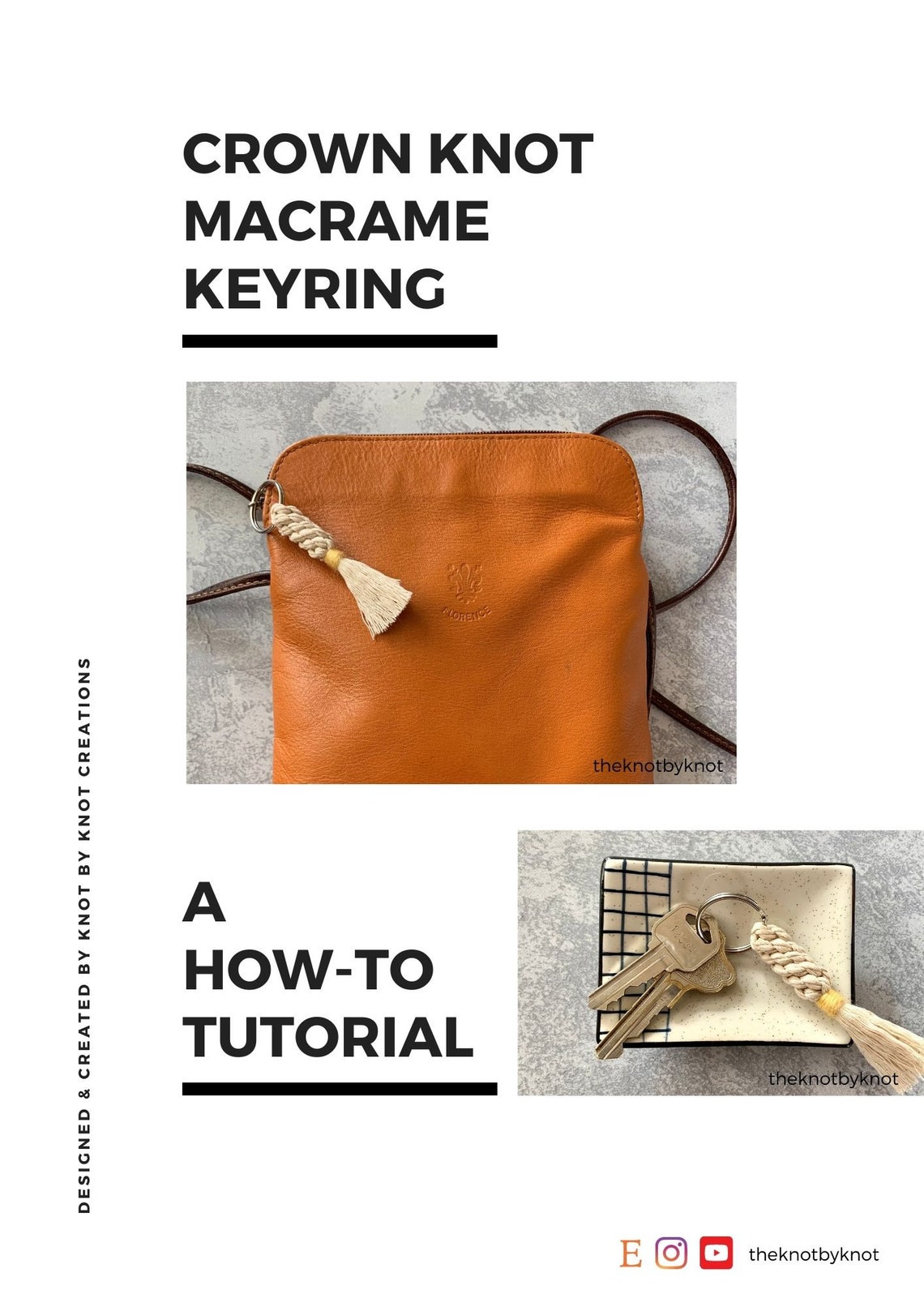 Kids And Beginners Friendly Easy DIY Keychain Tutorial How To | Etsy