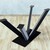 Metal Central X-frame Table Legs for Wood Top, 120x60mm Steel Table ...