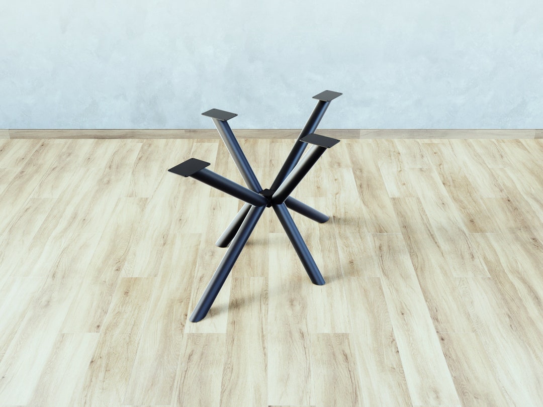 Industrial Spider Table Legs, Metal Table Frame Heavy Duty Legs, Dining ...
