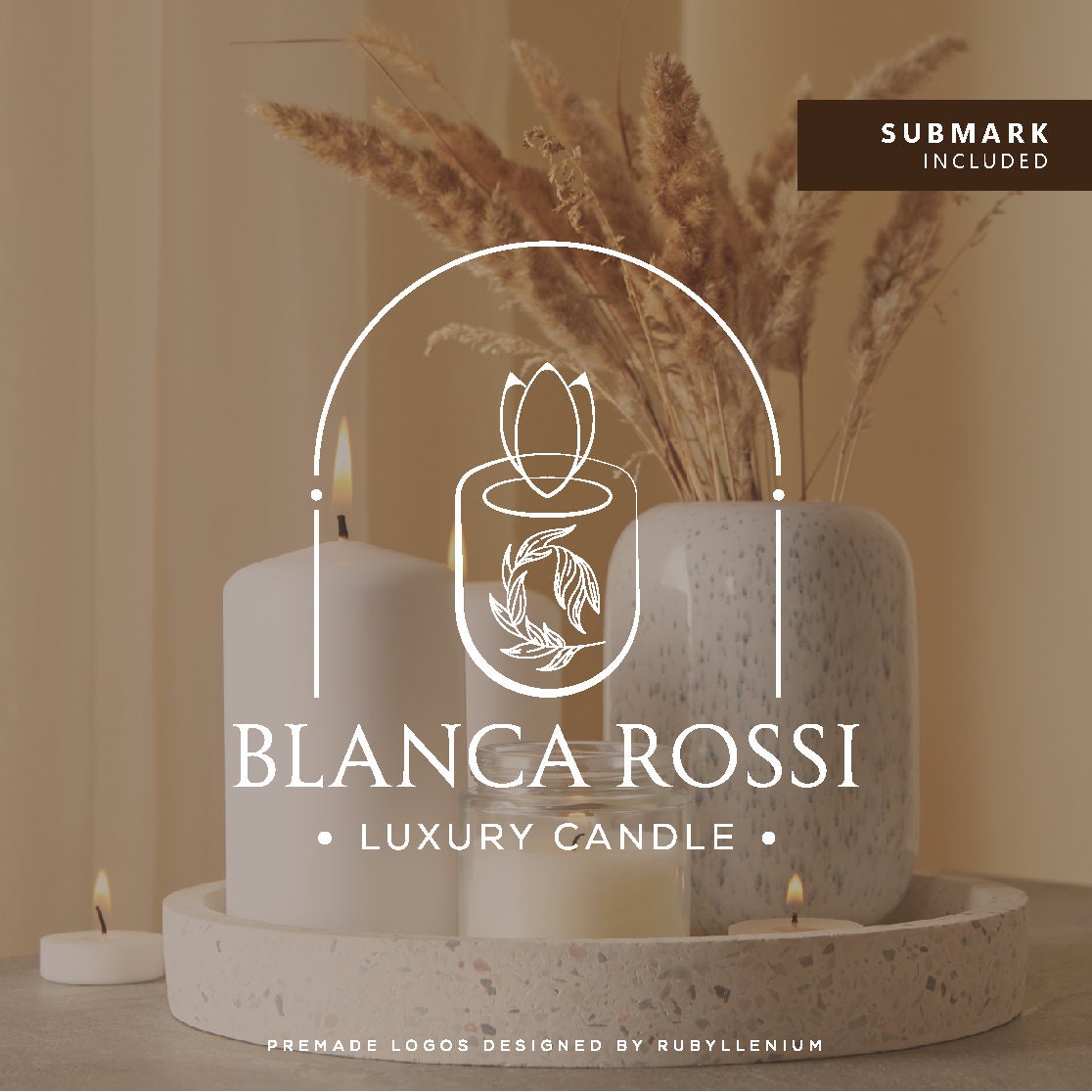 Scented Candle Logo