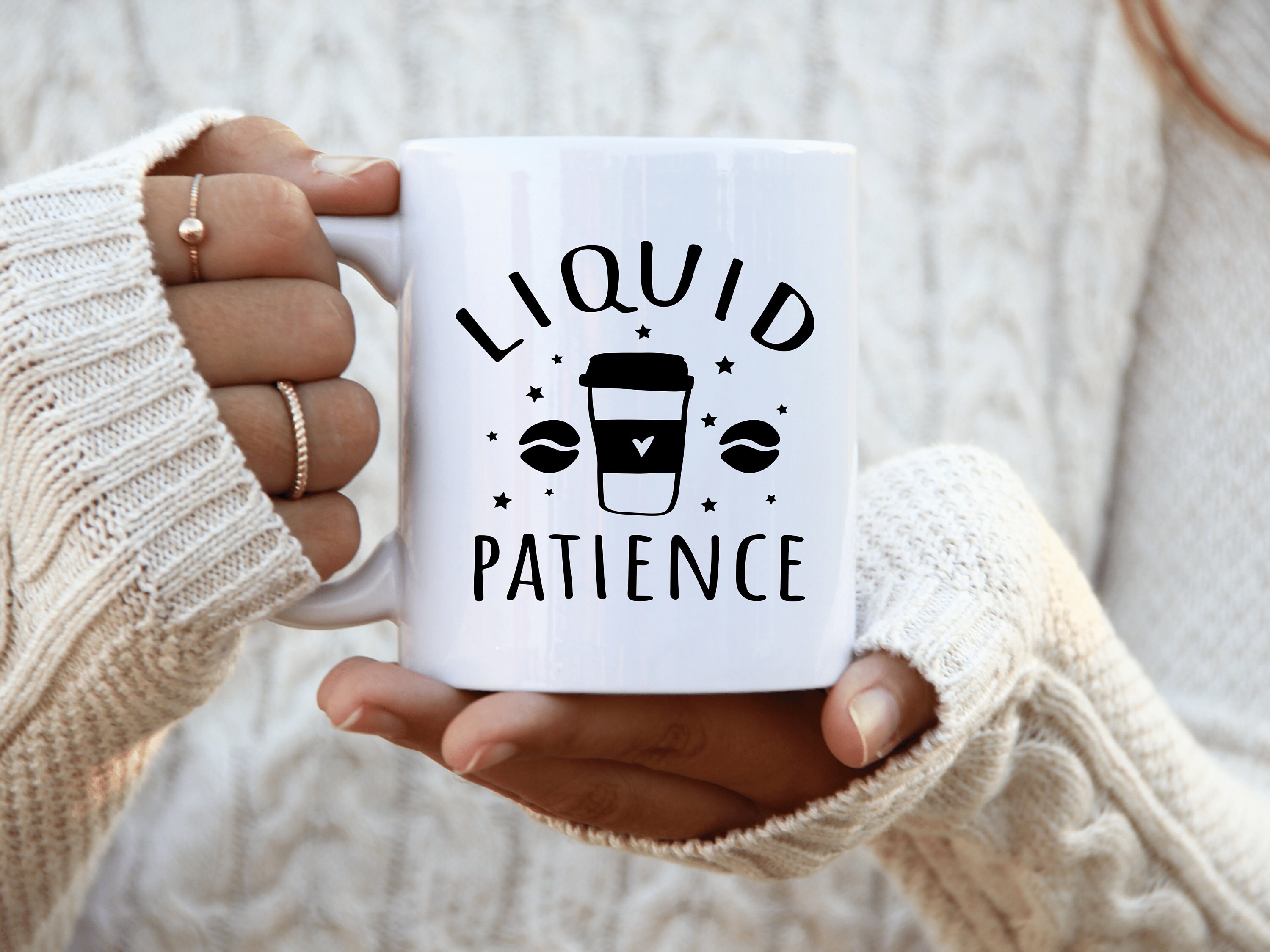 Liquid Patience Svg Coffee Cup Svg Liquid Svg Coffee Mug - Etsy