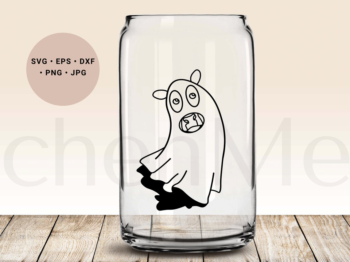 Cow Svg Ghost Svg Cow Ghost Svg Cute Ghost Svg Western - Etsy