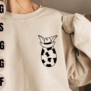 Cowboy Svg, Easter Egg Svg, Cowboy Hat Svg, Cowboy Easter Svg, Happy ...