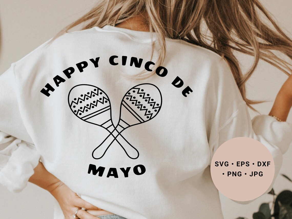 Cinco De Mayo Svg Maracas Svg Mexico Svg Mamacita Svg | Etsy