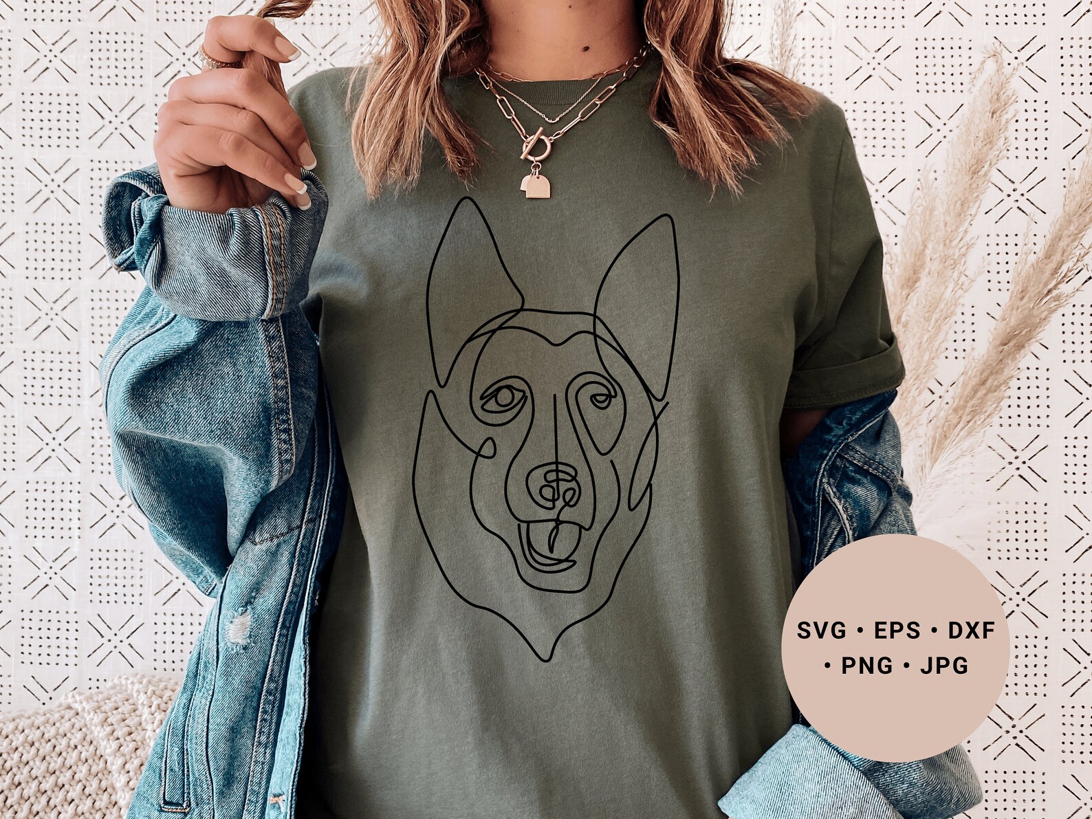German Shepherd Svg, Service Dog Svg, German Shepherd Mom, Dog Face Svg ...