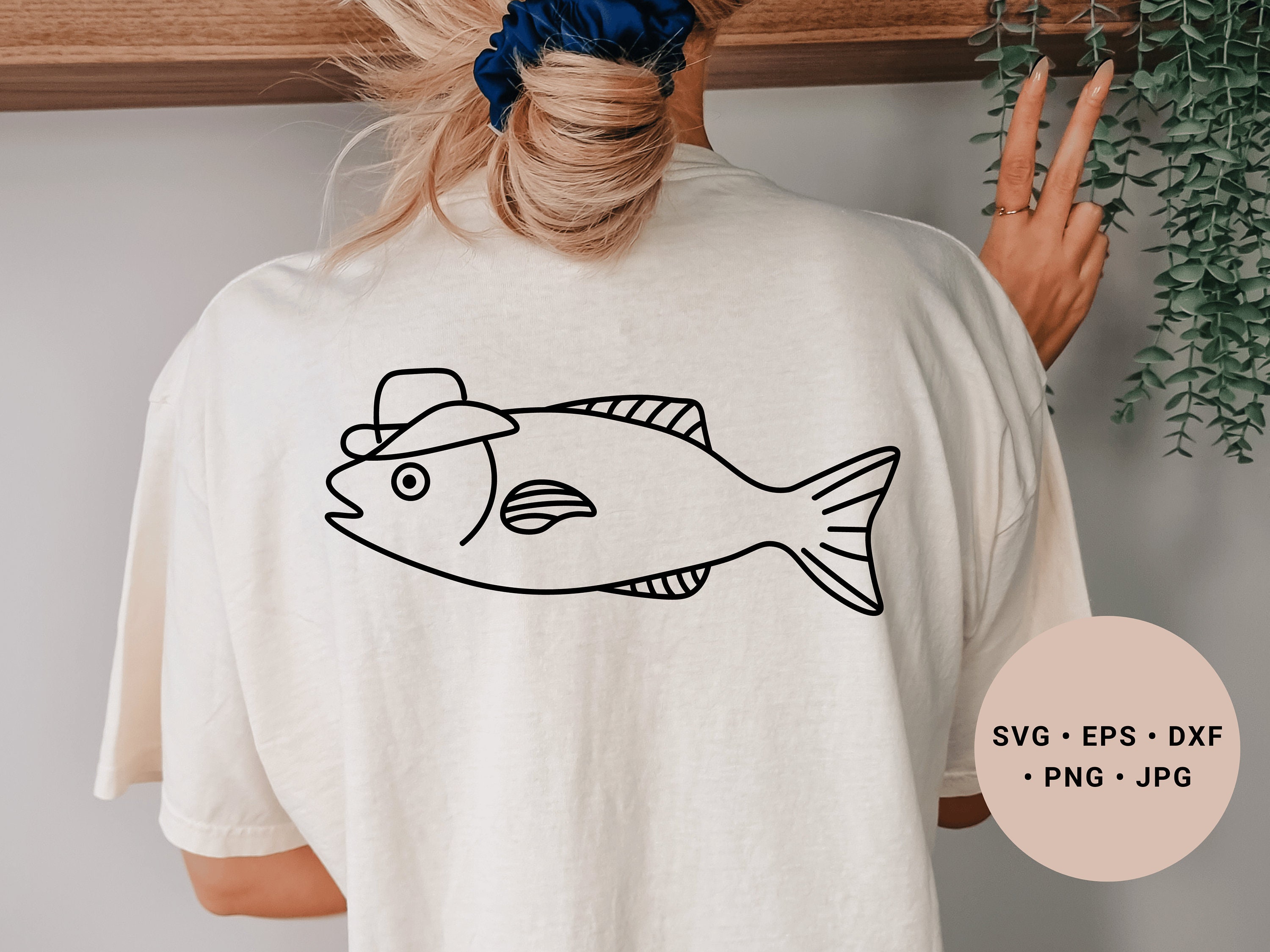 Fish Svg, Western Svg, Cowboy Fish Svg, Cowboy Hat Svg, Cowboys Svg ...