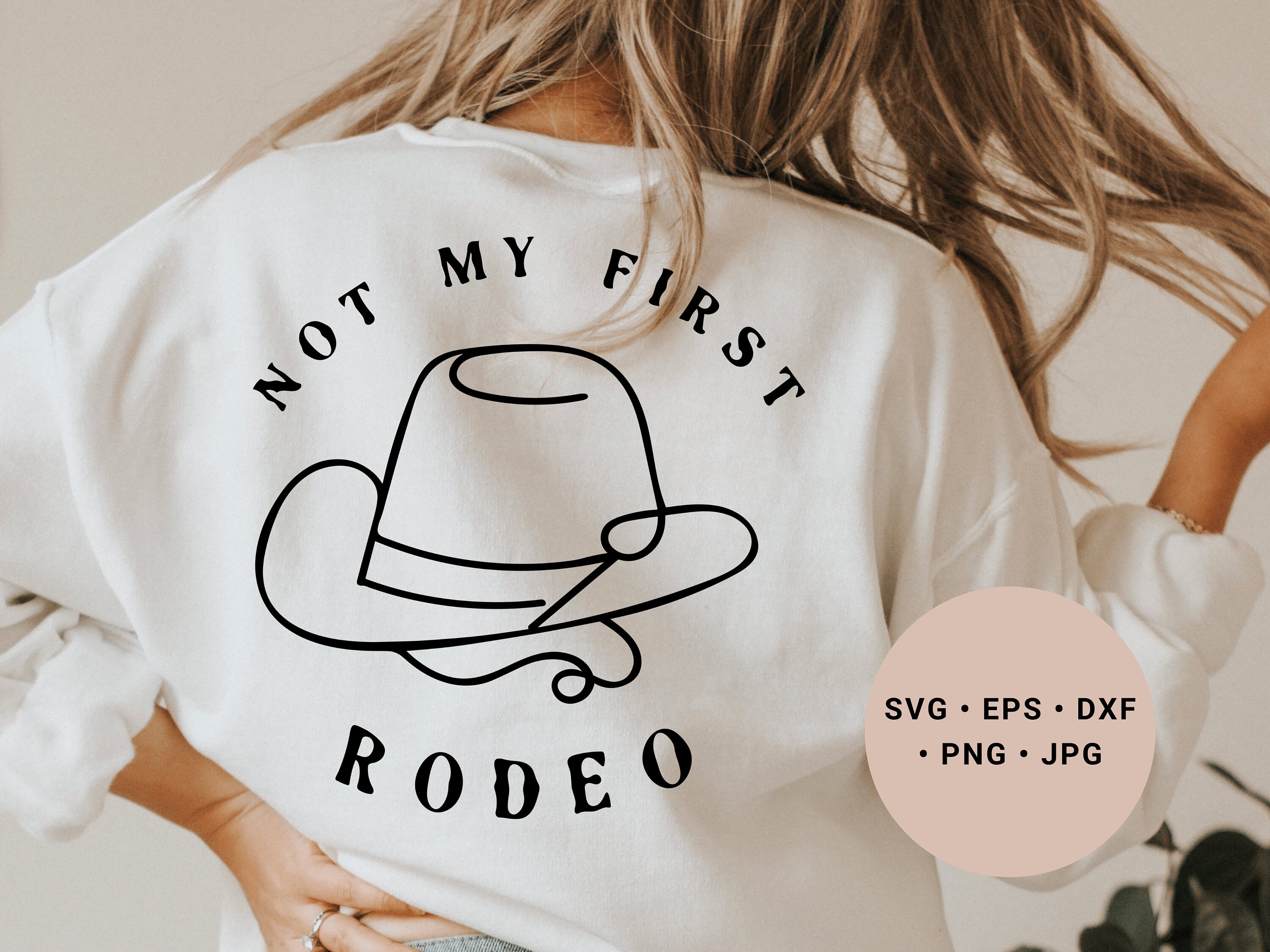 Not My First Rodeo Svg Cow Svg Western Svg Cowboys Svg | Etsy