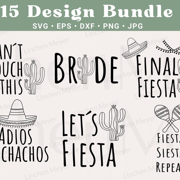 Fiesta Svg - Etsy