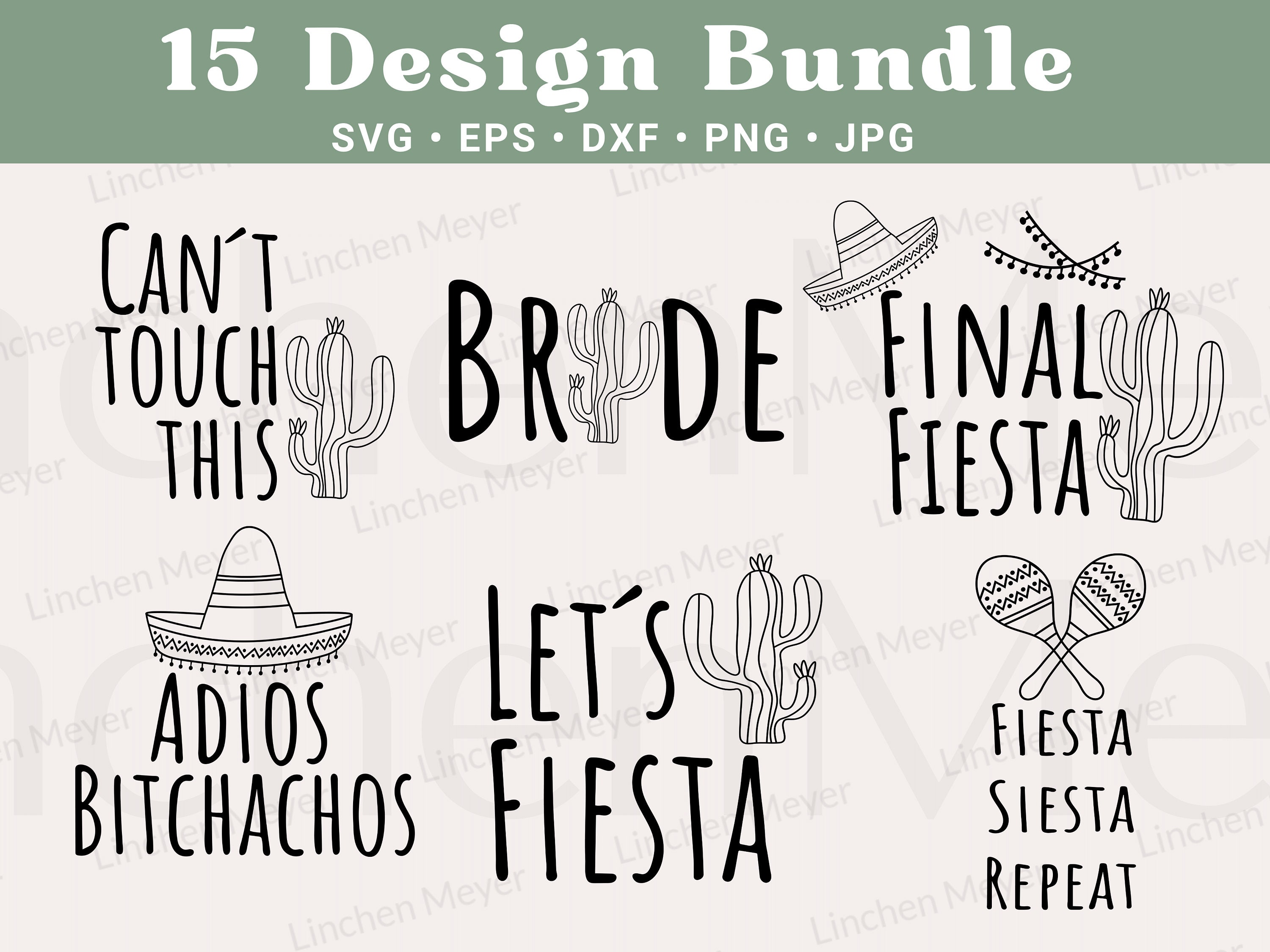 Mexican Svg Fiesta Bachelorette Party Taco Svg Bachelorette - Etsy