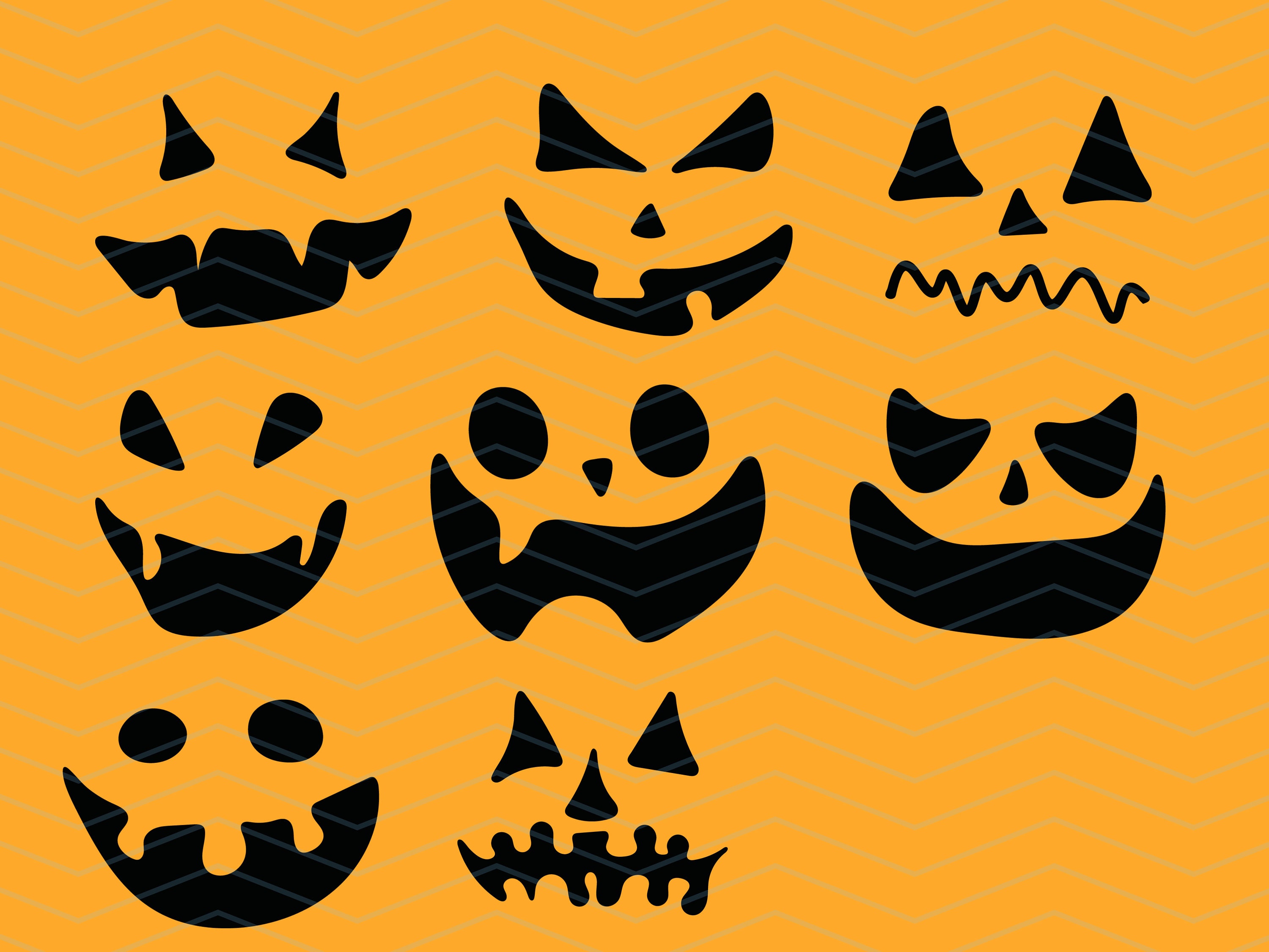 Pumpkin Face Svg Pumpkin Svg Pumpkin Faces Svg Lantern Svg - Etsy