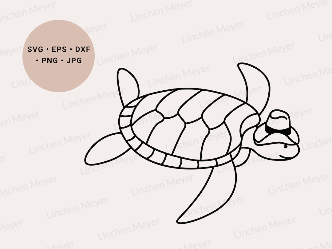 Turtle Svg, Cowboy Turtle Svg, Cute Turtle Svg, Western Svg, Cowboys ...