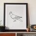Cowboy Bird Svg, Cowboy Pigeon Svg, Western Bird Svg, Pigeon With ...