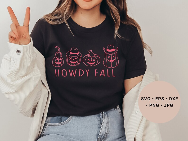 Howdy Fall Svg Cowboy Pumpkin Svg Howdy Pumpkin Svg Western - Etsy