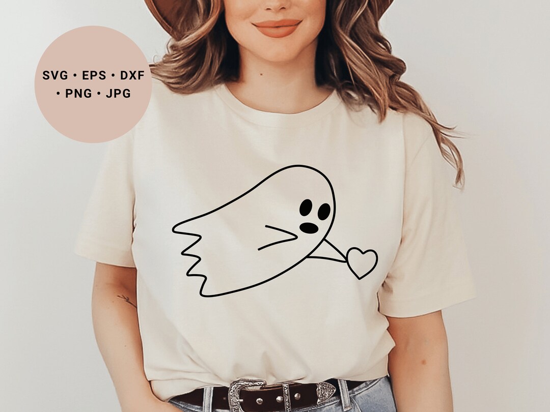 Ghost Svg, Cute Ghost Svg, Happy Halloween Svg, Stay Spooky Svg, Ghost ...