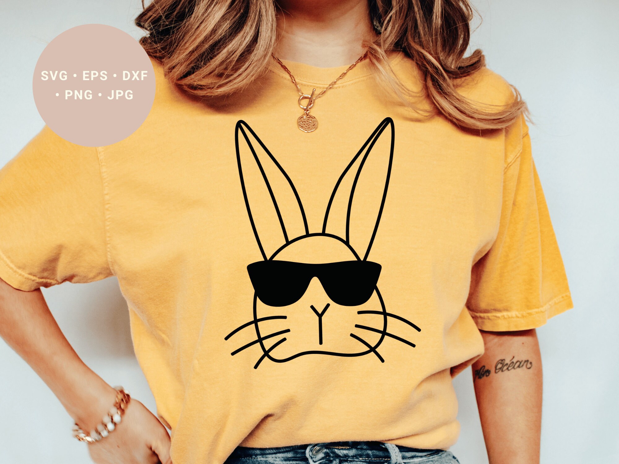 Bunny Sunglasses Svg, Easter Bunny With Sunglasses Svg, Cool Bunny Svg ...