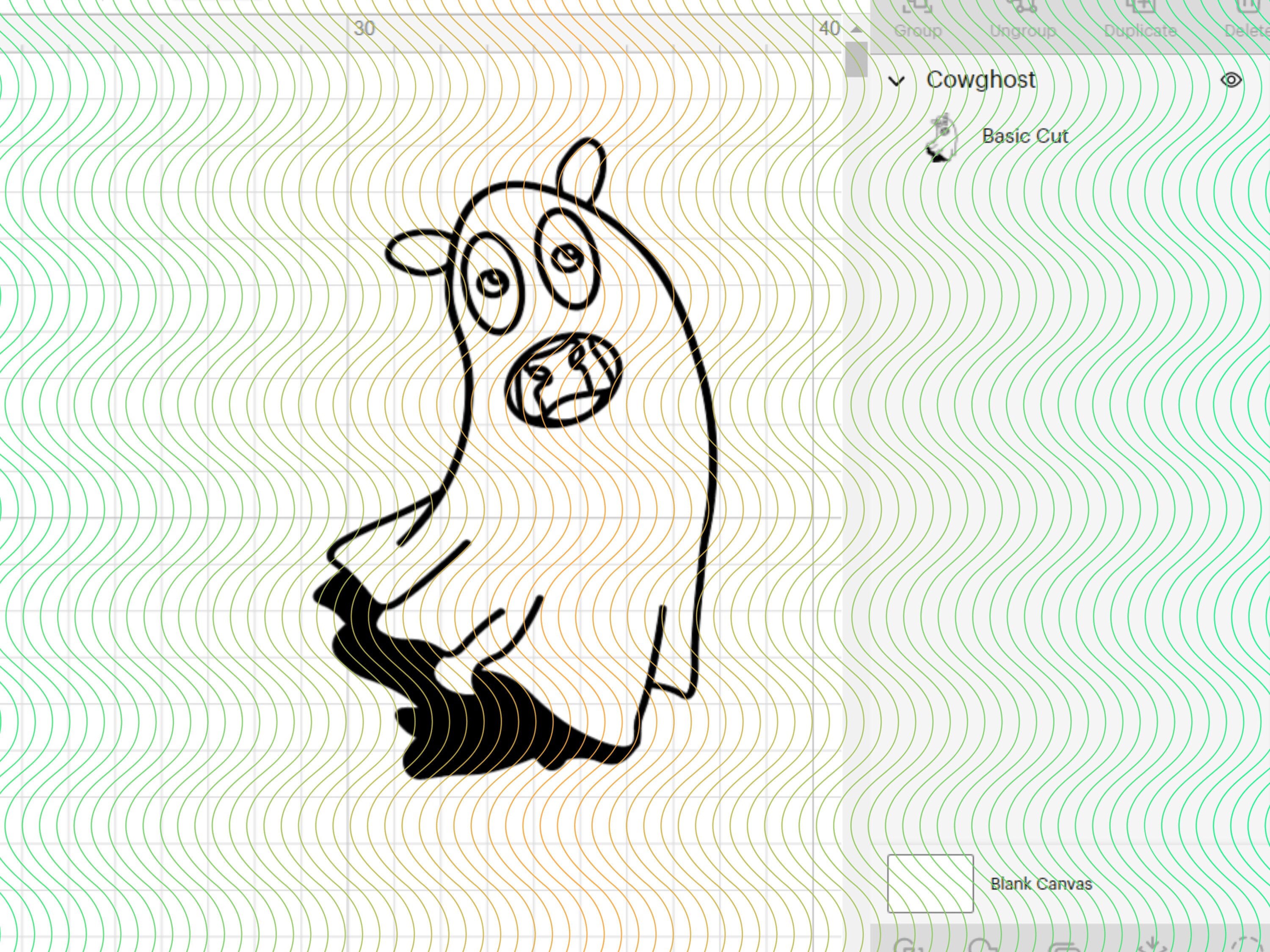 Cow Svg Ghost Svg Cow Ghost Svg Cute Ghost Svg Western - Etsy Canada