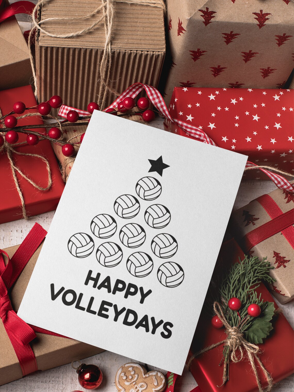 Volleyball Svg, Volleyball Christmas Svg, Volleyball Christmas Shirt ...