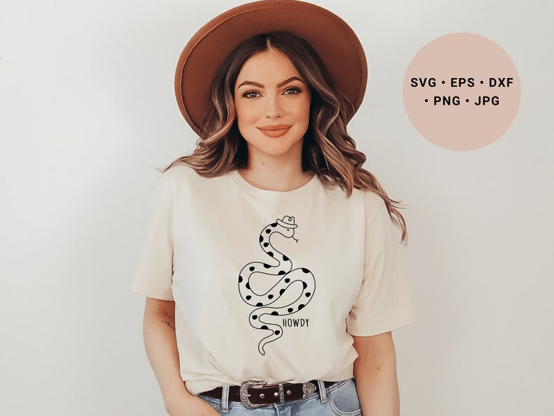 Snake Svg Cowboy Snake Svg Cow Pattern Svg Western Svg - Etsy