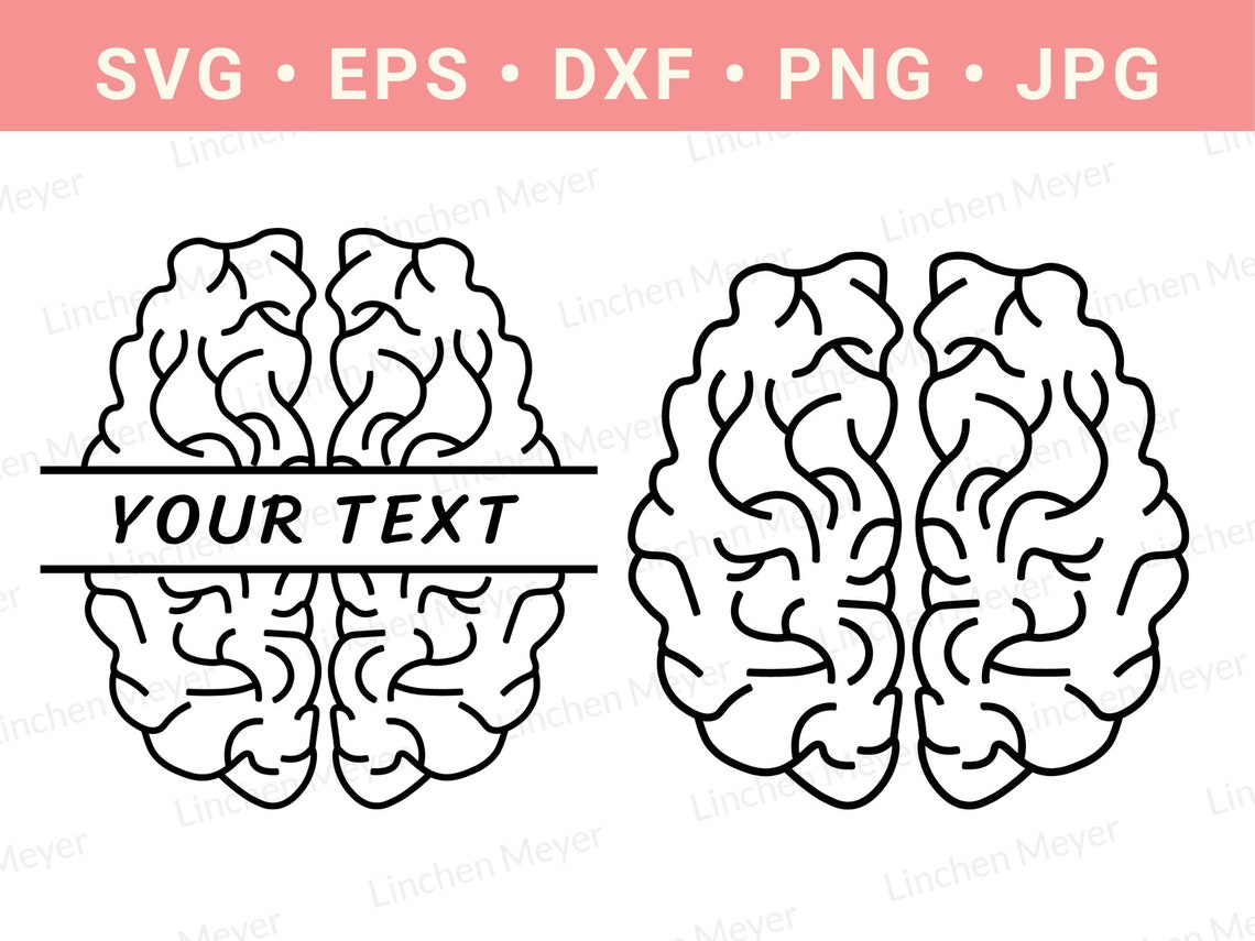 Human Brain Svg Mental Health Svg Mental Health Matters Svg - Etsy