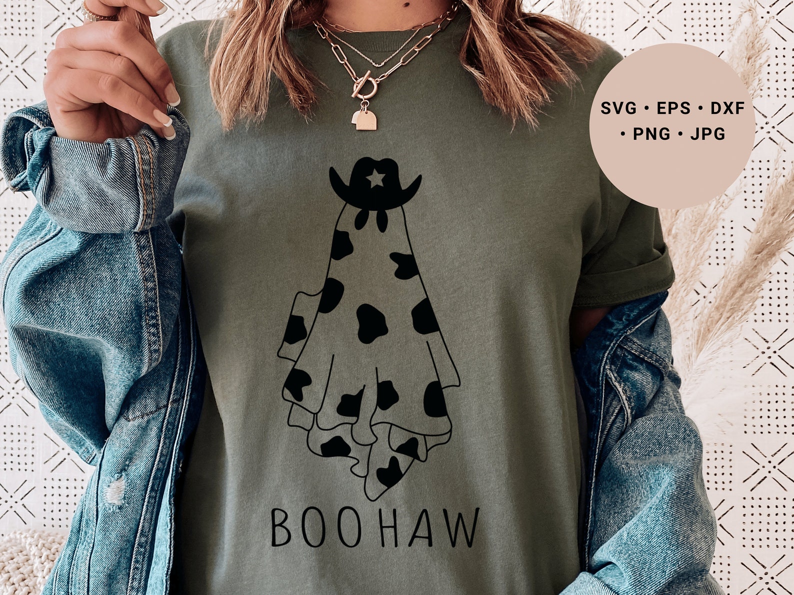 Western Ghost Svg Cowboy Ghost Svg Boo Haw Svg Wild West - Etsy