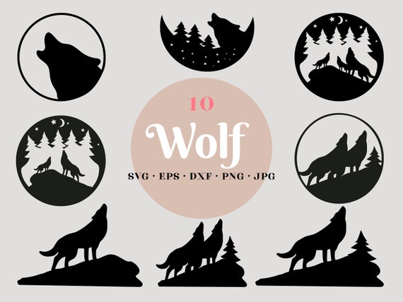 Wolf Svg Wolf Pack Svg Howling Wolf Svg Wolf Shirt Svg - Etsy Canada