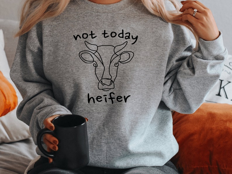 Not Today Heifer Cow Svg, Cow Svg, Highland Cow Svg, Cowboys Svg ...