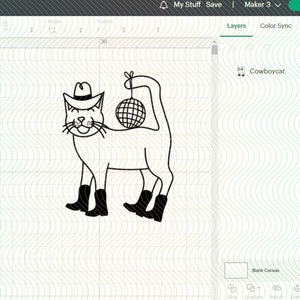 Cowboy Cat Svg, Western Svg, Cowboy Hat Svg, Groovy Cat Svg, Disco Ball ...