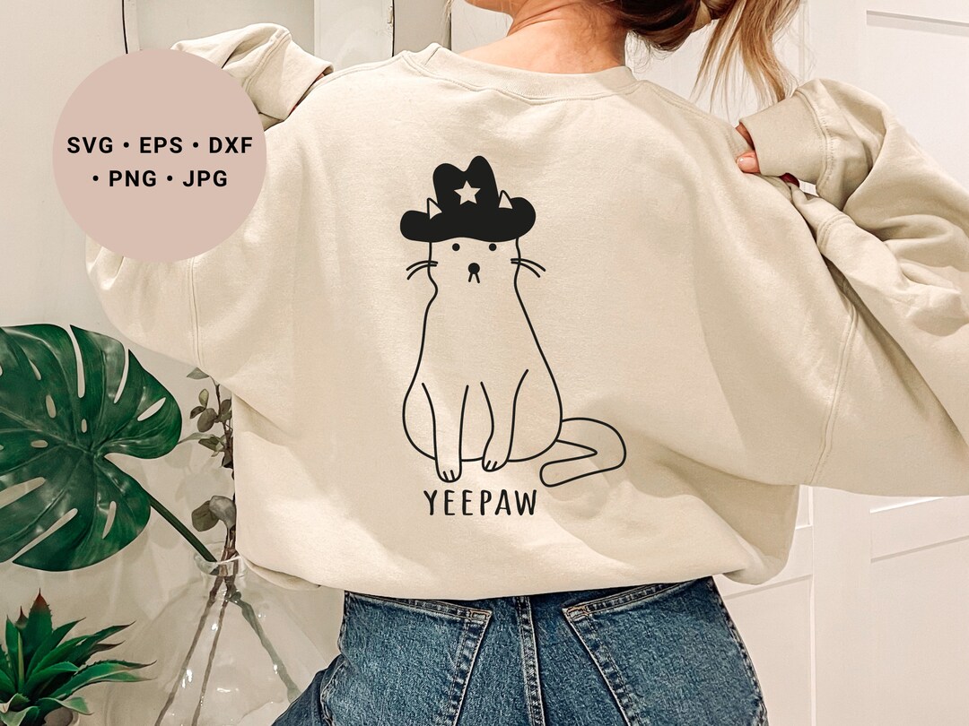 Cowboy Cat Svg, Western Cowboy Cat Svg, Cowboy Hat Svg, Meowdy Svg ...