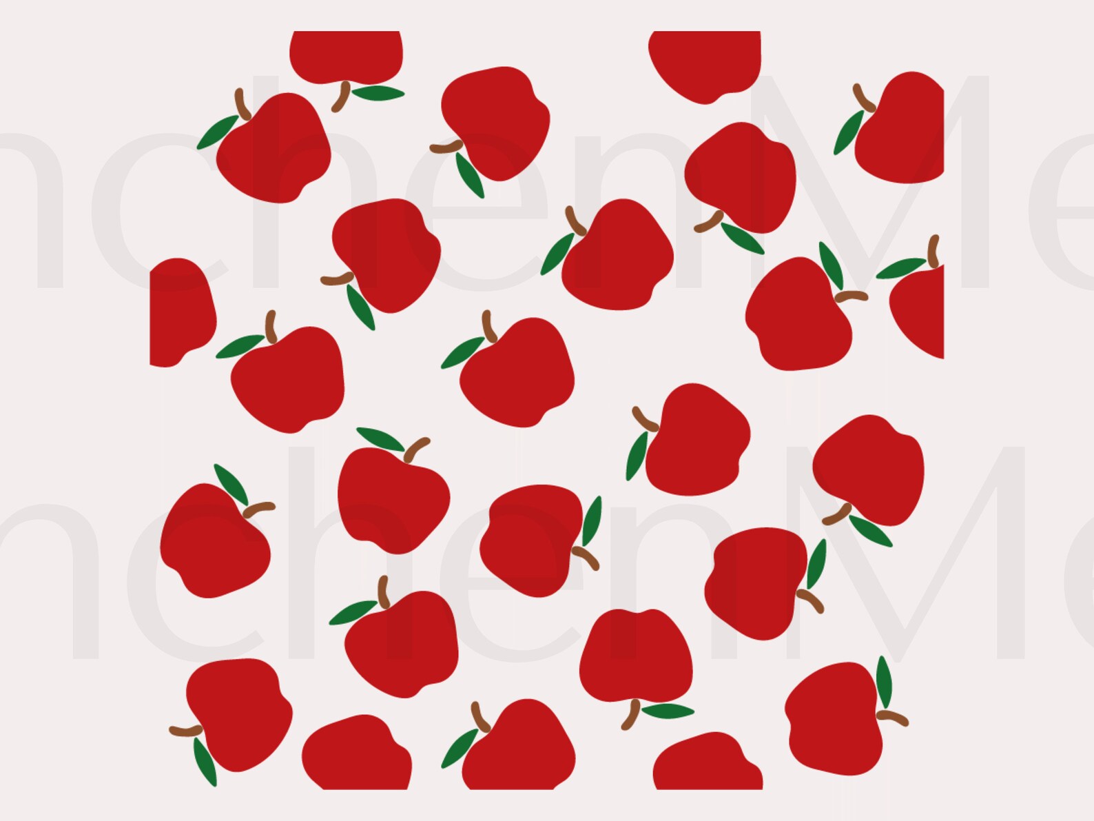 Apple Png Apple Pattern Png Apple Png Teacher Apple Png - Etsy