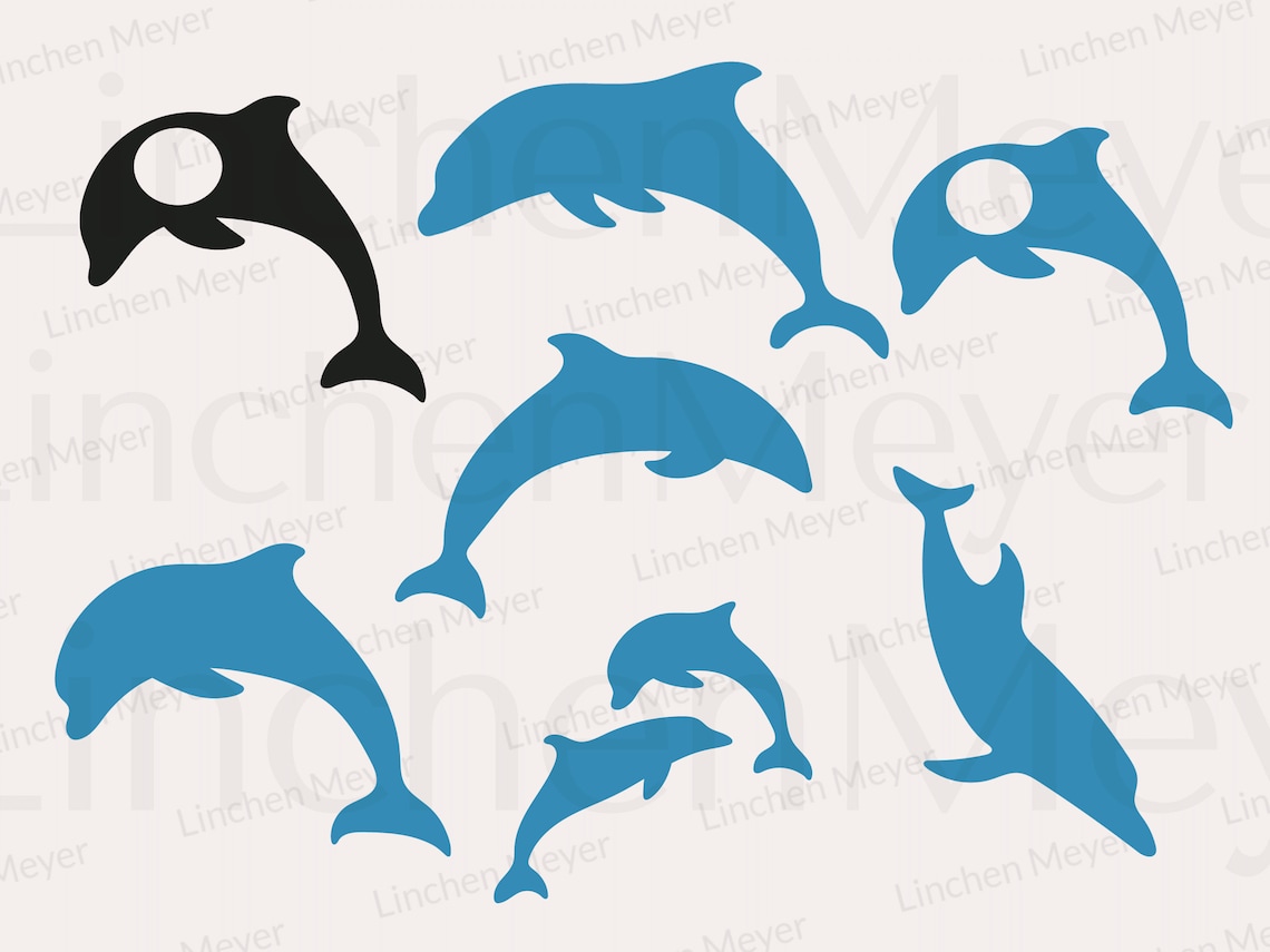 Dolphin Svg File Dolphin Svg Bundle Dolphin Png Fish Svg - Etsy