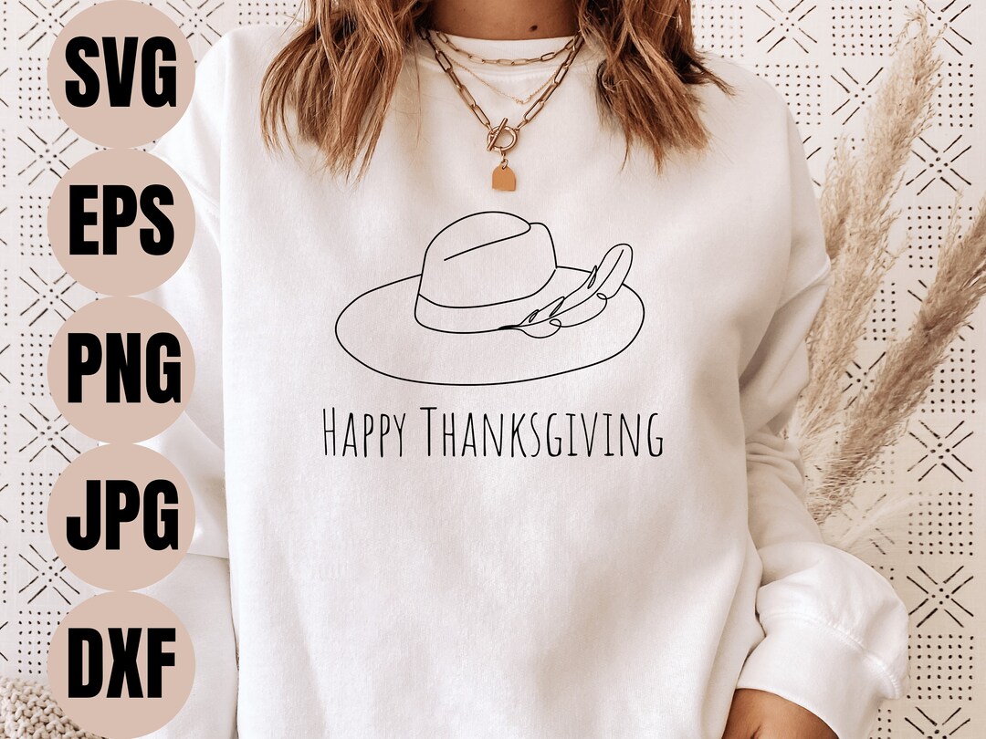 Happy Thanksgiving Cowgirl Svg, Thanksgiving Western Shirt Svg ...