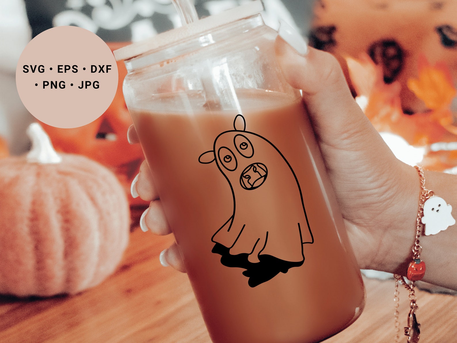 Cow Svg Ghost Svg Cow Ghost Svg Cute Ghost Svg Western - Etsy