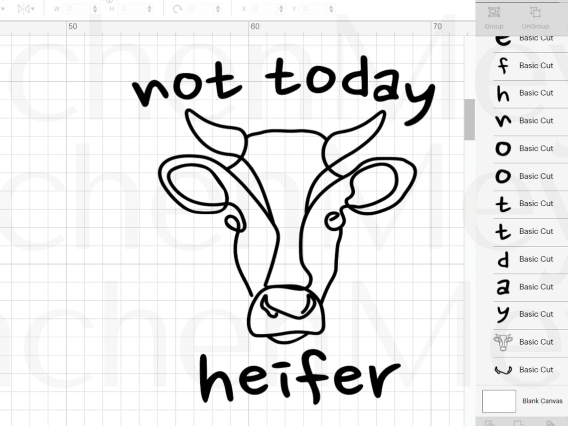 Not Today Heifer Cow Svg, Cow Svg, Highland Cow Svg, Cowboys Svg ...