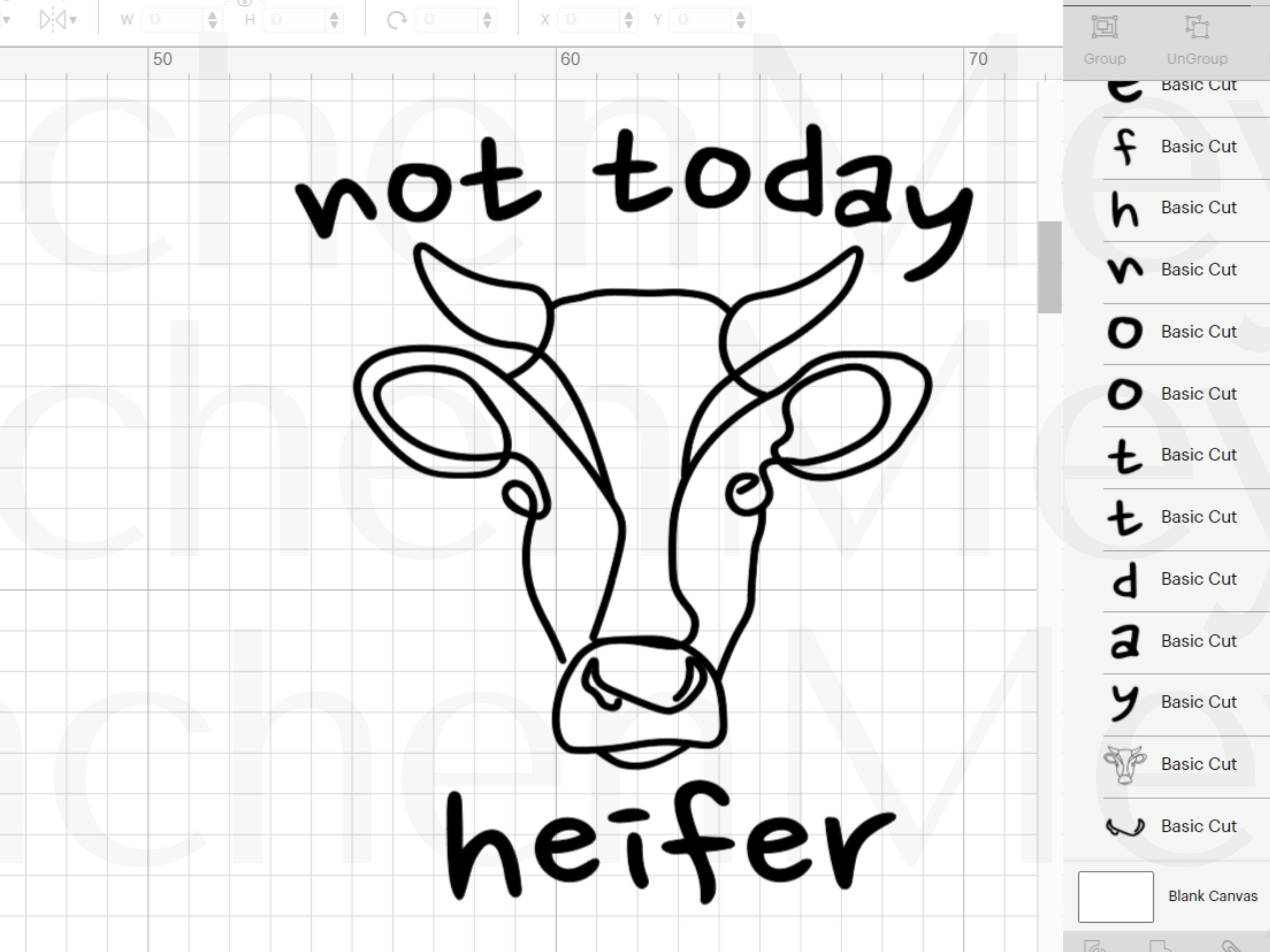 Not Today Heifer Cow Svg Cow Svg Highland Cow Svg Cowboys - Etsy