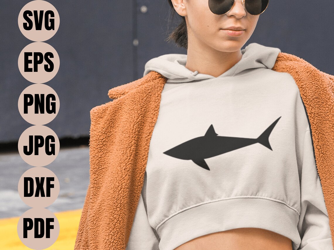 Shark Svg Shark Clipart Shark File for Cricut Shark Dxf - Etsy