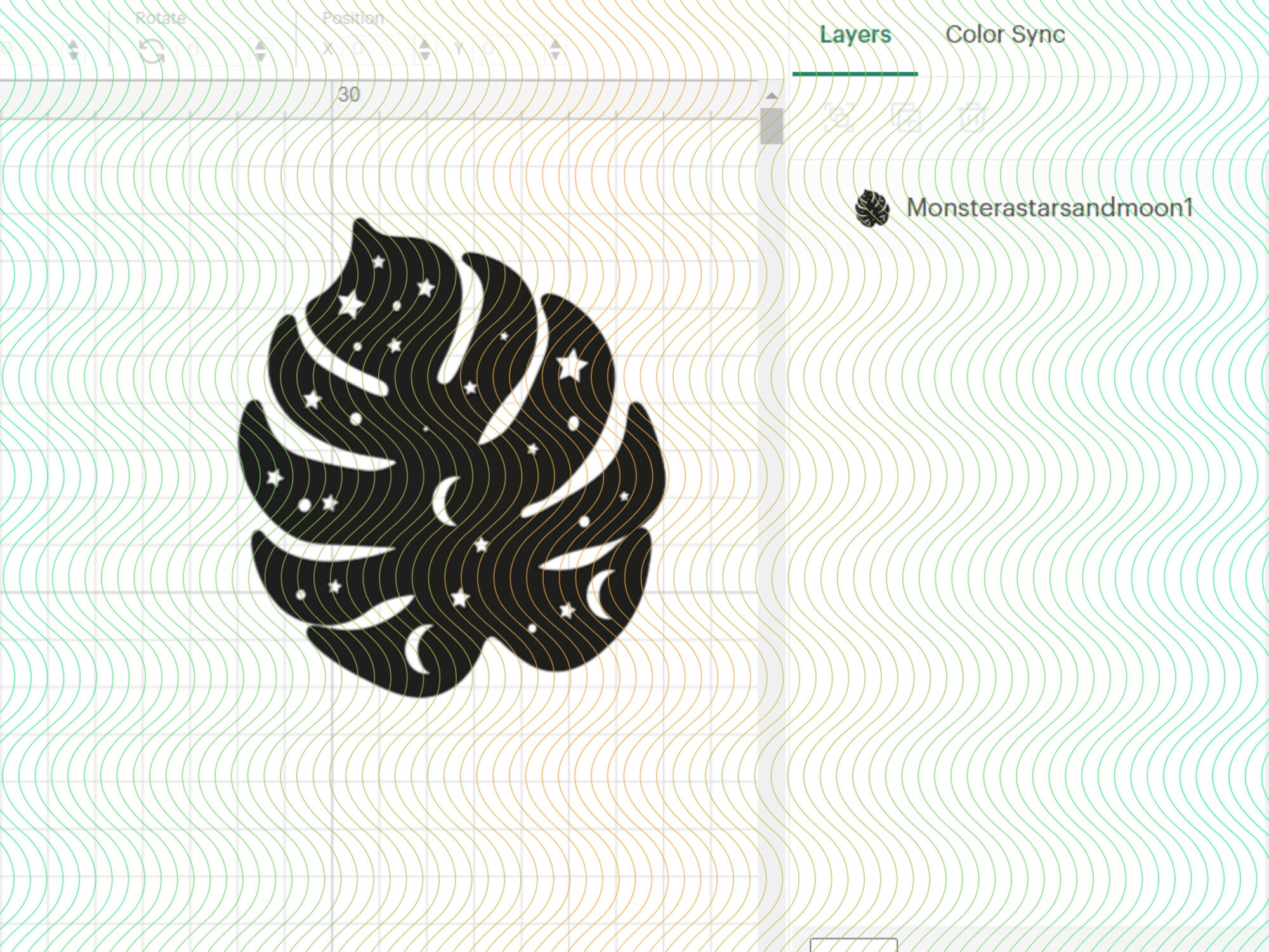 Monstera Leaf Svg Monstera Svg Mystical Svg Celestial - Etsy Australia