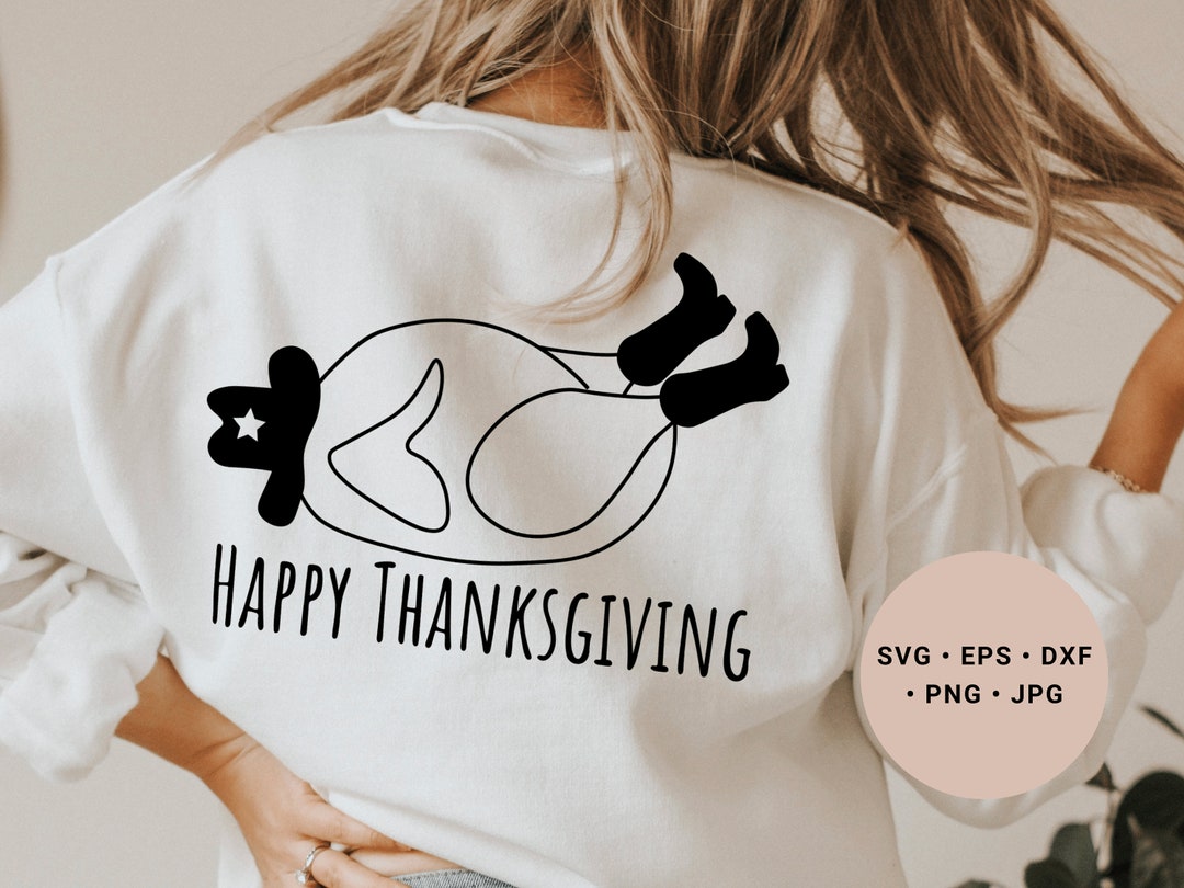 Turkey Svg, Cowboy Turkey Svg, Western Thanksgiving Svg, Cowboy Boots ...