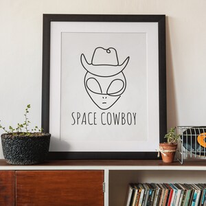 Alien Svg, Cowboys Svg, Cowboy Hat Svg, Cosmic Cowboy, Galaxy Svg ...