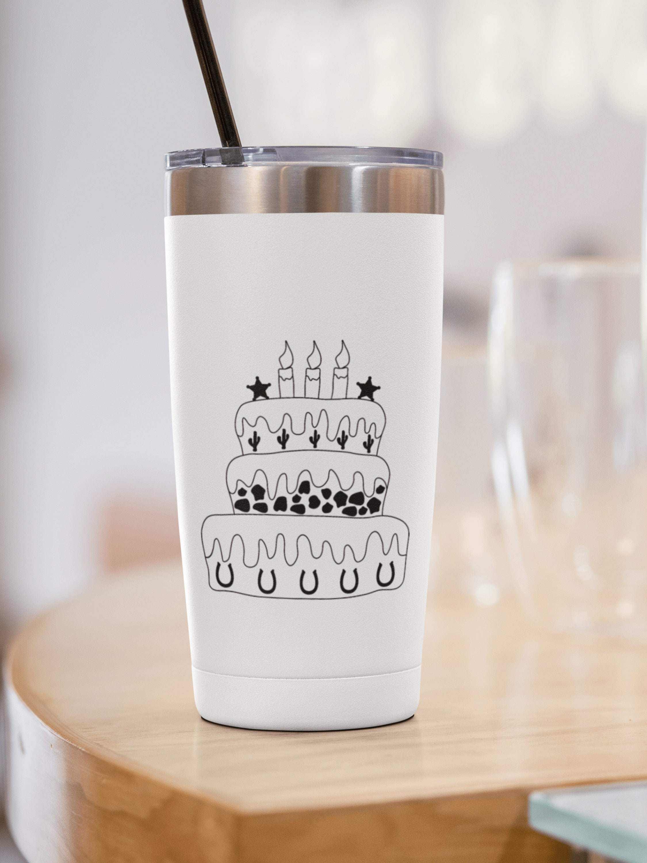 Western Birthday Svg Birthday Party Svg Cowboy Birthday Cake | Etsy